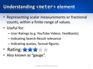 HTML 5 - Measure and progress! | PDF