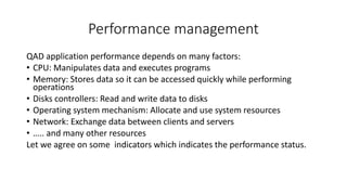 Progress Openedge performance management | PPTX