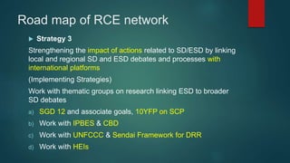 Progress of the RCE Network Towards Achieving SDGs - UNU-IAS | PPTX ...