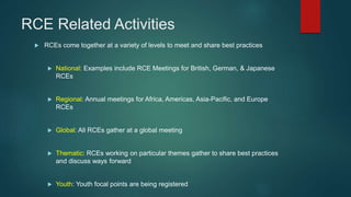 Progress of the RCE Network Towards Achieving SDGs - UNU-IAS | PPTX ...