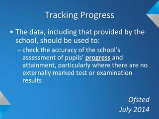 Progress Over Attainment | PPTX