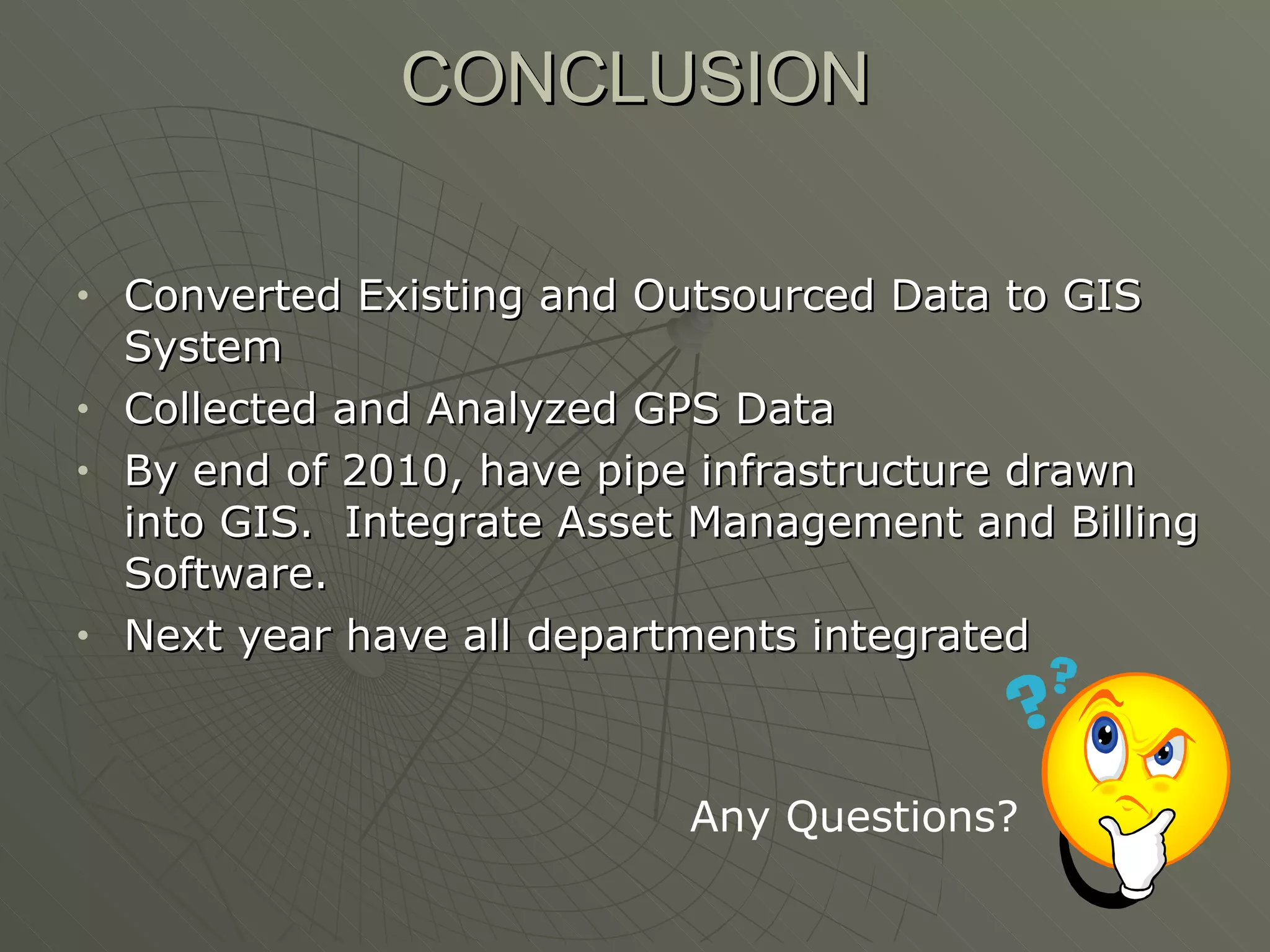 GIS Progress Presentation | PPT