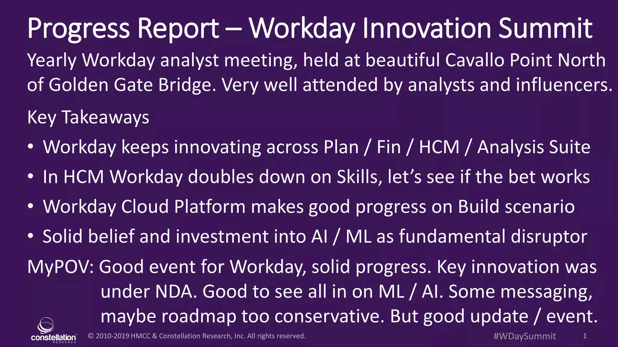Progress Report - Solid progress and AI is the True North | PPT