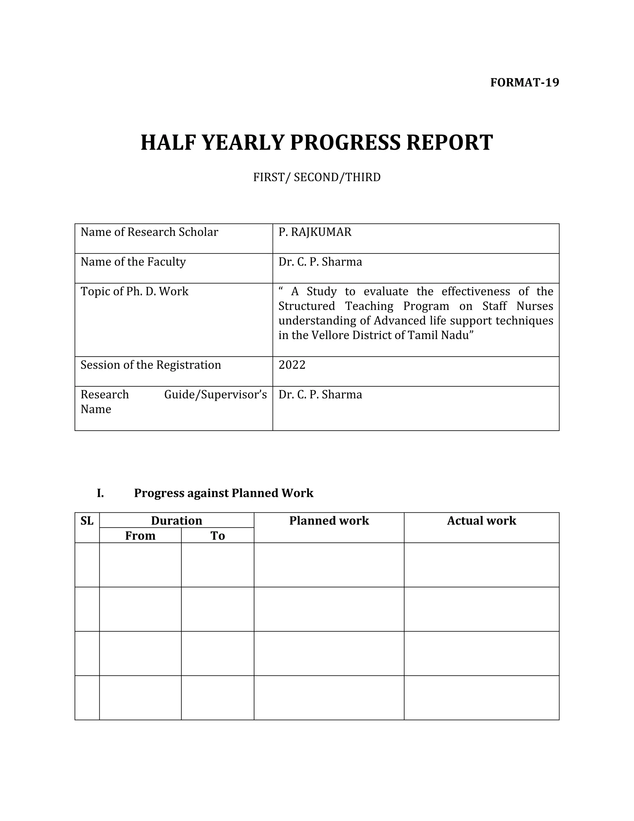 Progress report (2).docx | Education