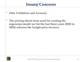 TVF Predictive Freight Model Progress-212 | PPTX