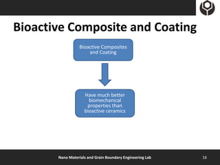 introduction to bioactive glass | PPTX