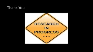 PhD Progress Report July 2018 | PPTX