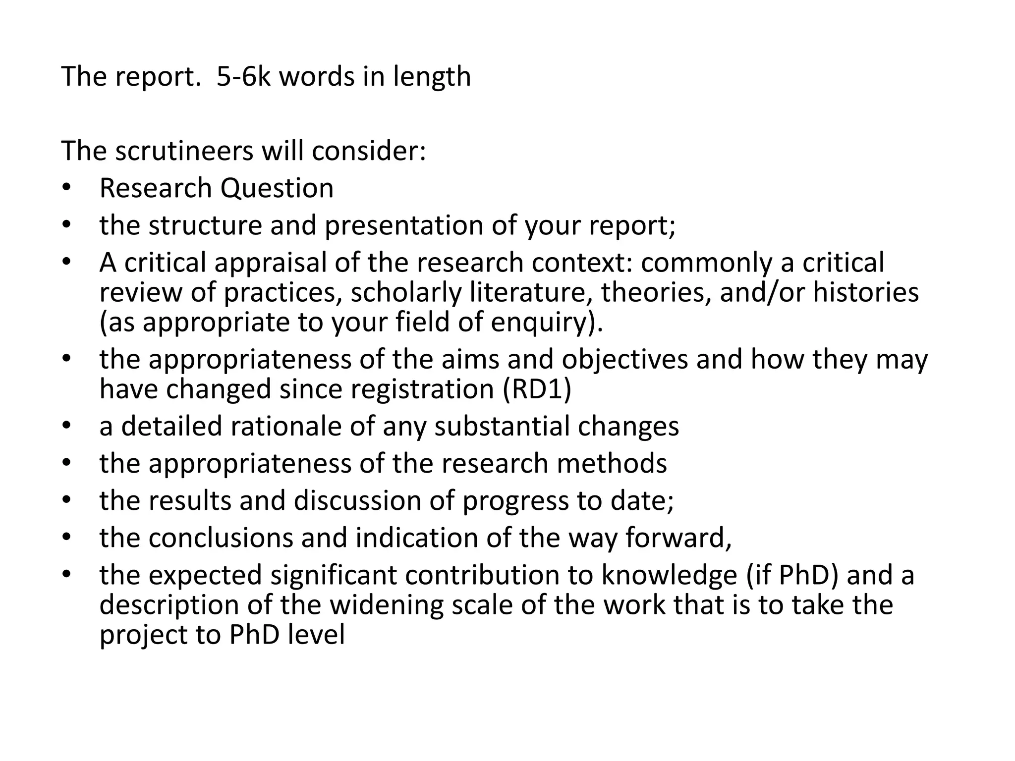 Progression (RD2 form) | PPT