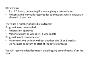 Progression (RD2 form) | PPT