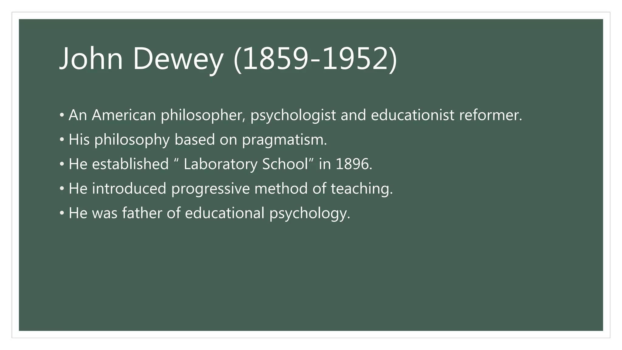 Progressivism concept of Education | PPTX