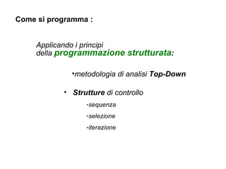 Programmazione ad oggetti | PPT