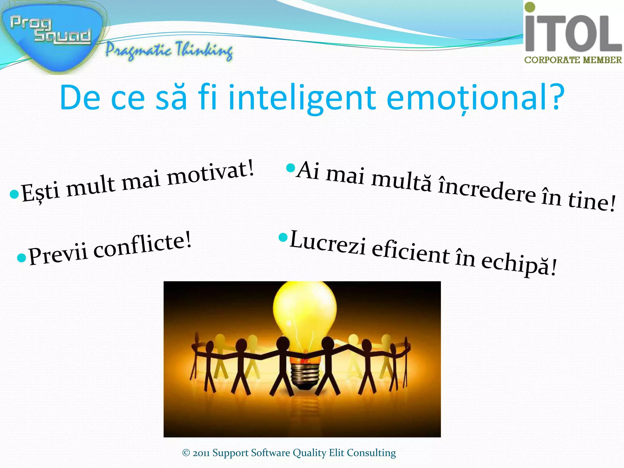 Inteligenta Emotionala | PPTX