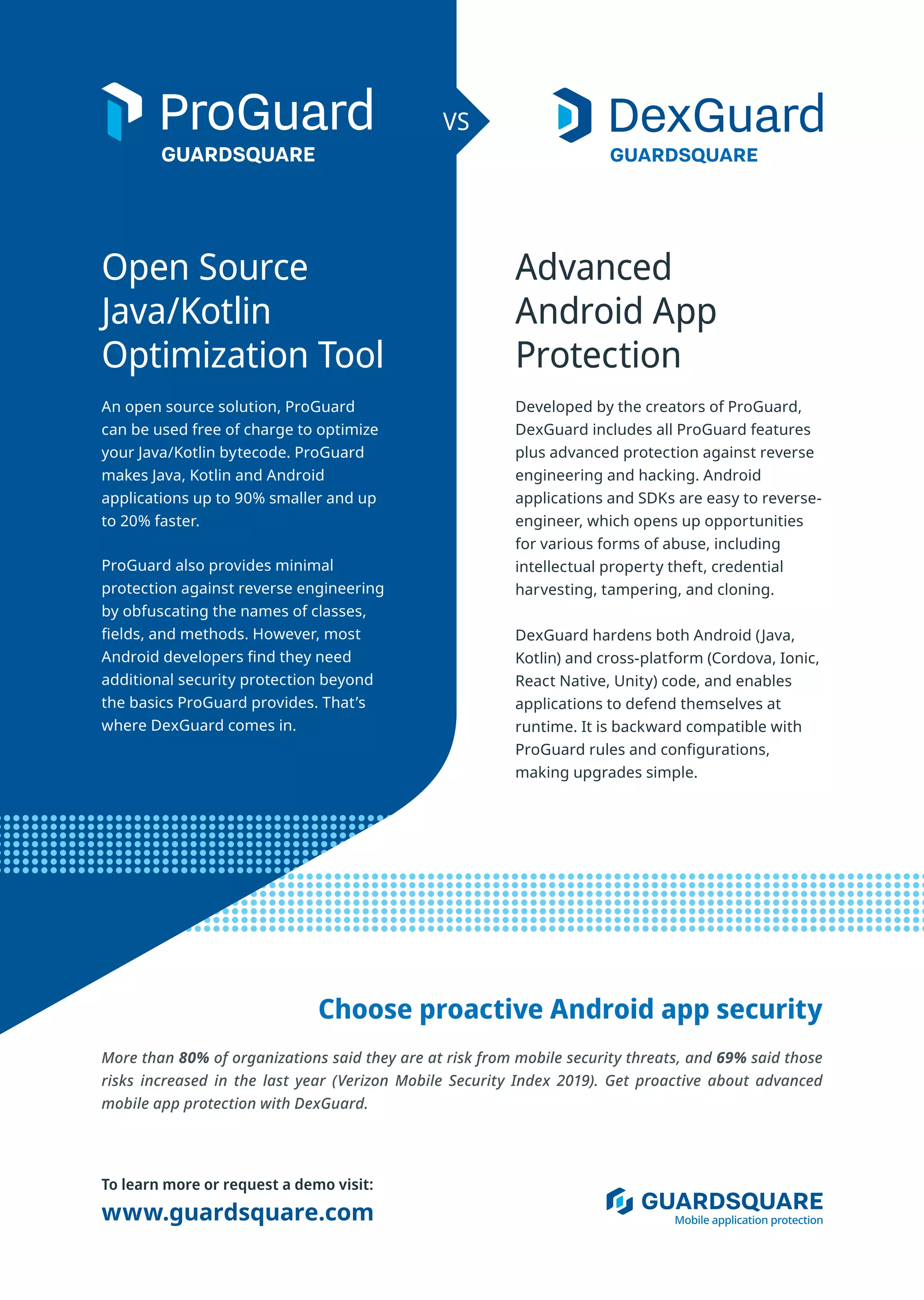 ProGuard vs DexGuard | PDF