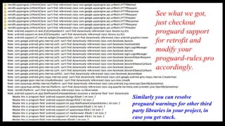 Proguard android | PPTX