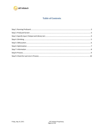 ProGuard Code Obfuscation | PDF | Programming Languages | Computing