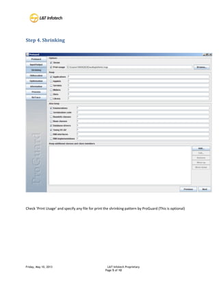 ProGuard Code Obfuscation | PDF | Programming Languages | Computing