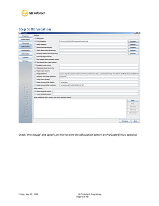 ProGuard Code Obfuscation | PDF | Programming Languages | Computing