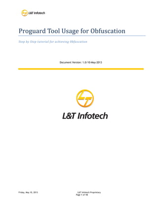 ProGuard Code Obfuscation | PDF