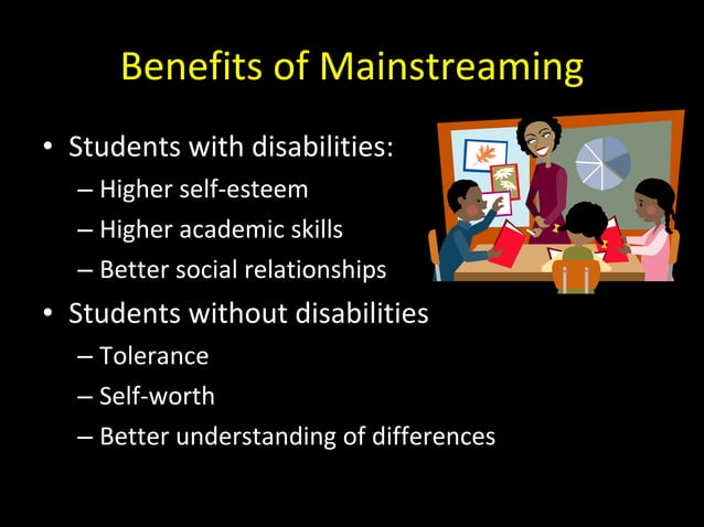 Mainstreaming Students using UDL | PPT | Special Education | Education