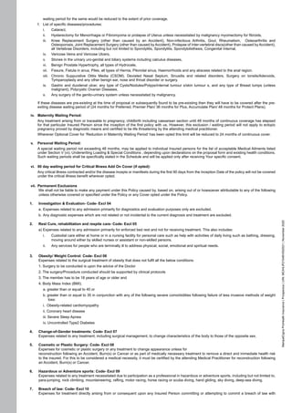 Discover the ManipalCigna ProHealth Insurance Prospectus | PDF