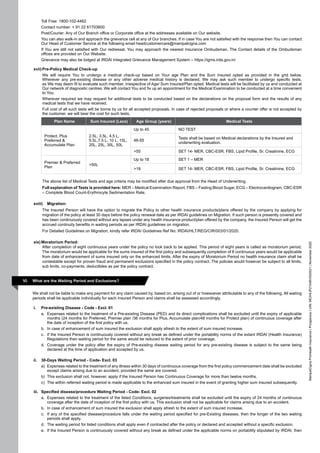 Explore the ManipalCigna ProHealth Insurance Prospectus | PDF