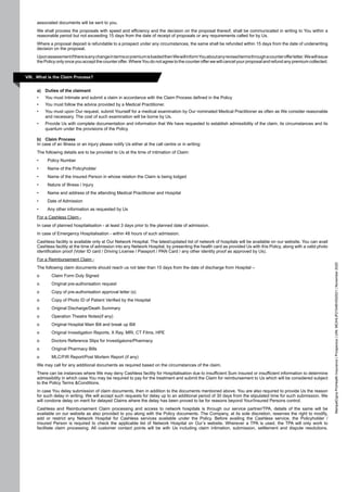 Explore the ManipalCigna ProHealth Insurance Prospectus | PDF