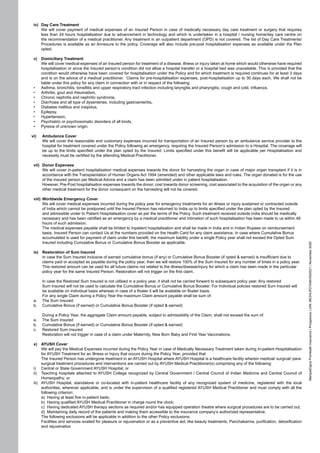 Explore the ManipalCigna ProHealth Insurance Prospectus | PDF