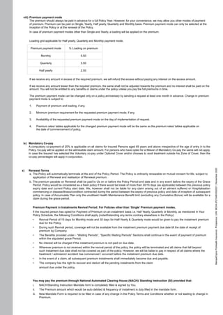 Explore the ManipalCigna ProHealth Insurance Prospectus | PDF