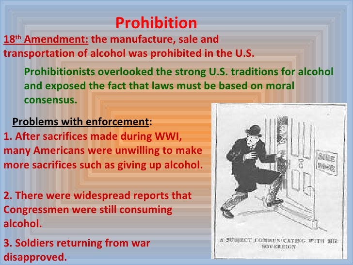 Prohibition