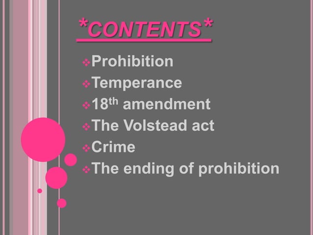 Prohibition | PPTX