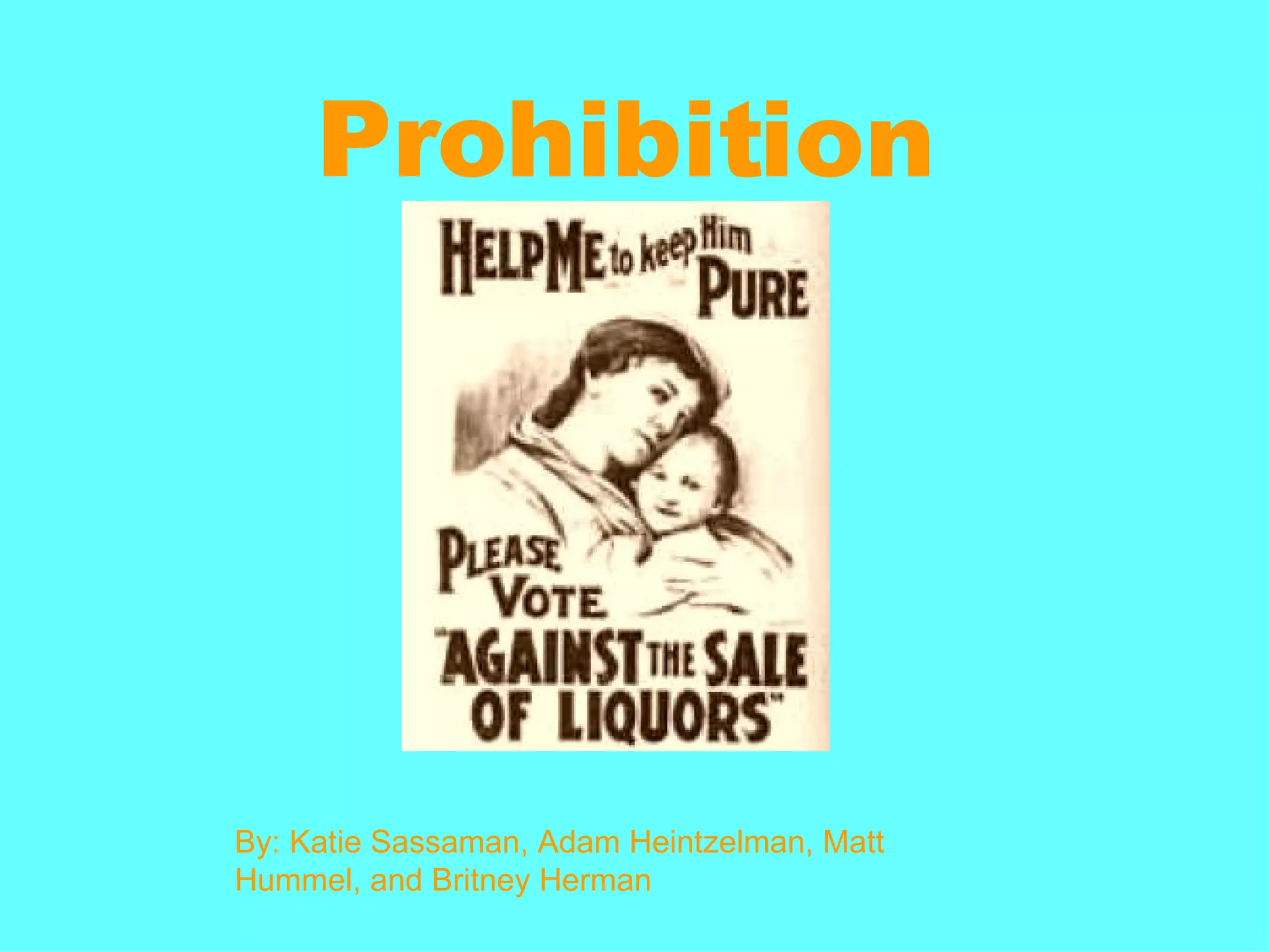 Prohibition | PPT