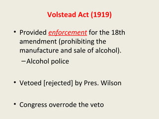 21st Amendment Examples