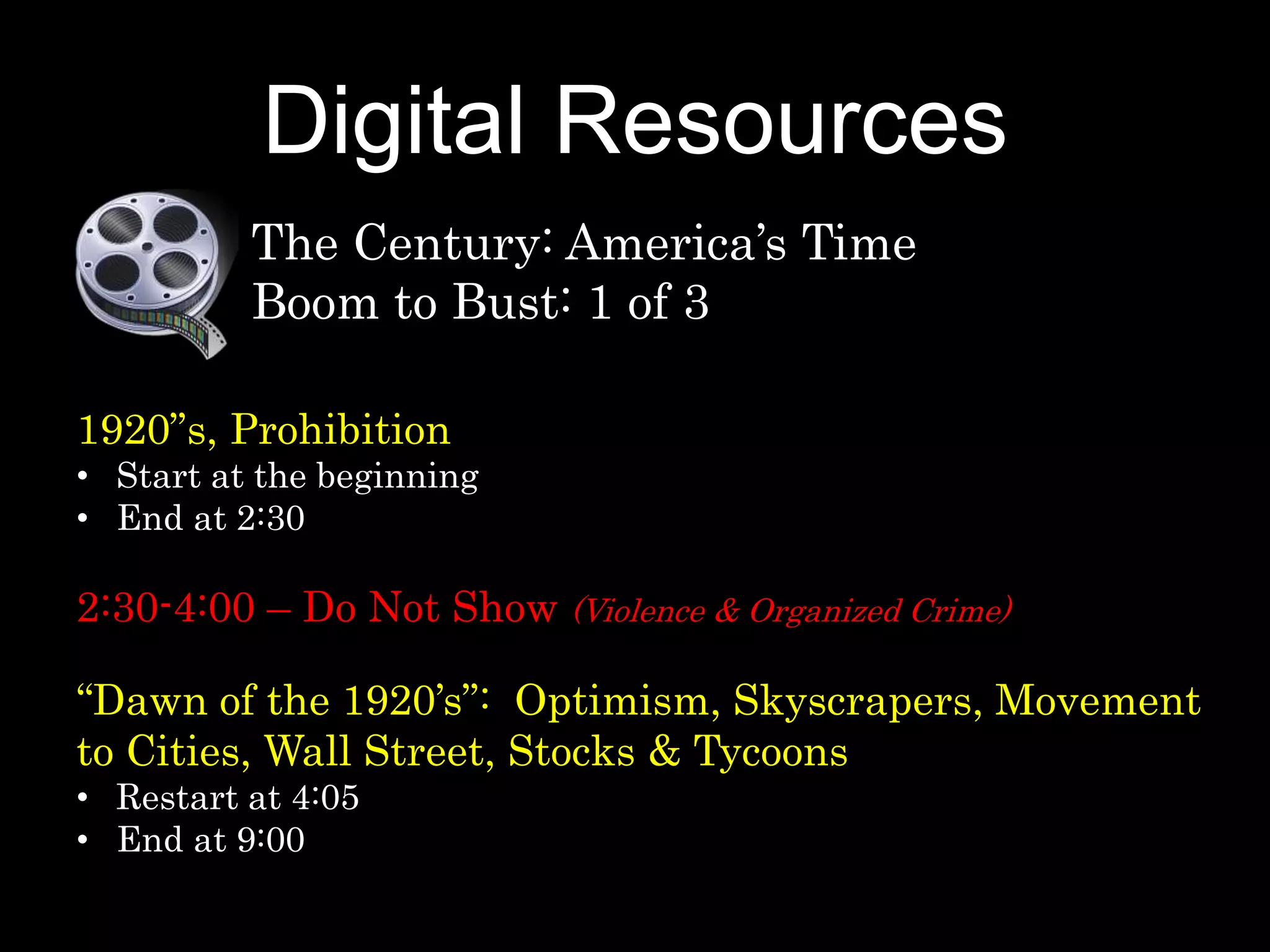 Prohibition presentation f | PPT