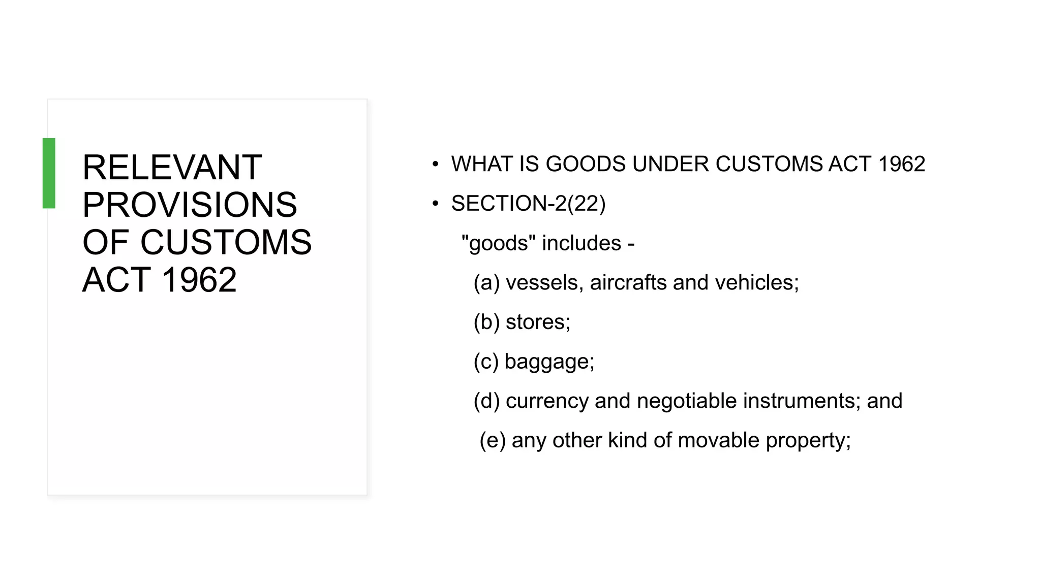 Prohibitions and restriction on import and export of goods | PPTX