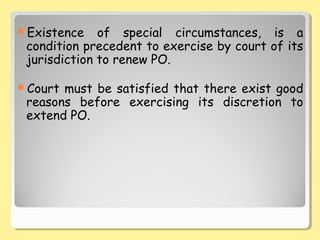 Prohibitory orders | PPT
