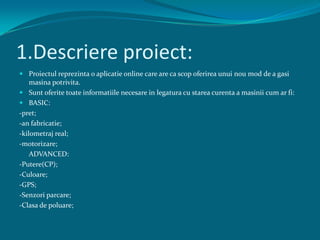Proiect Programare WEB | PPT