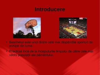 Baschetul Prezentare | ODP