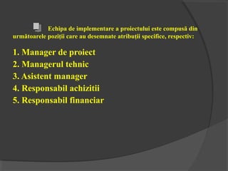 Proiect | PPT