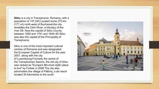 Sibiu | PPT