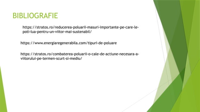 Proiect poluarea problema a mediului înconjurător | PPTX