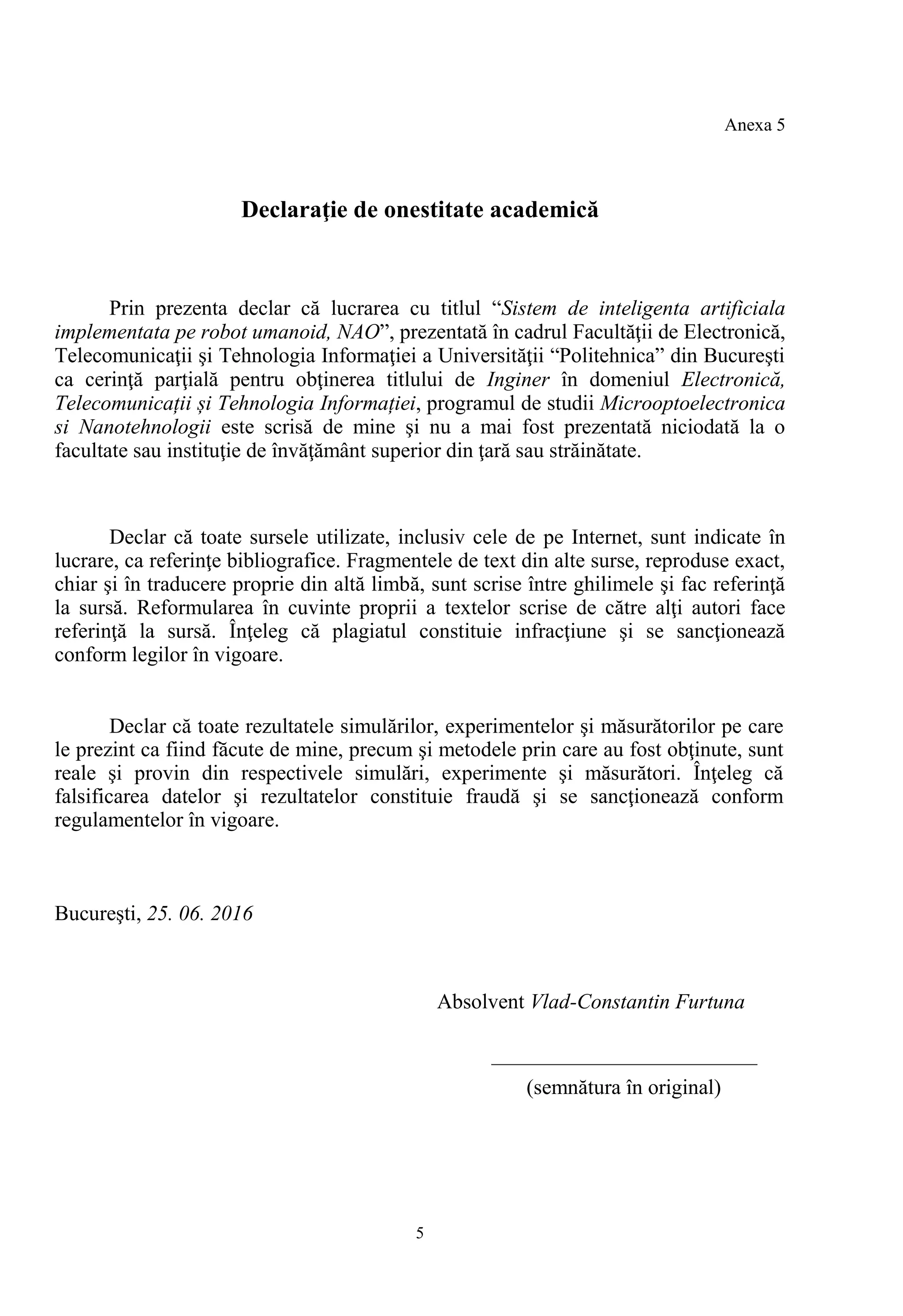 Proiect diploma inteligenta artificiala | PDF