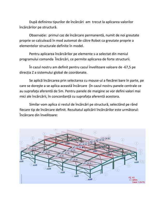 Proiect hala-industriala cu autodesk robot structure | PDF