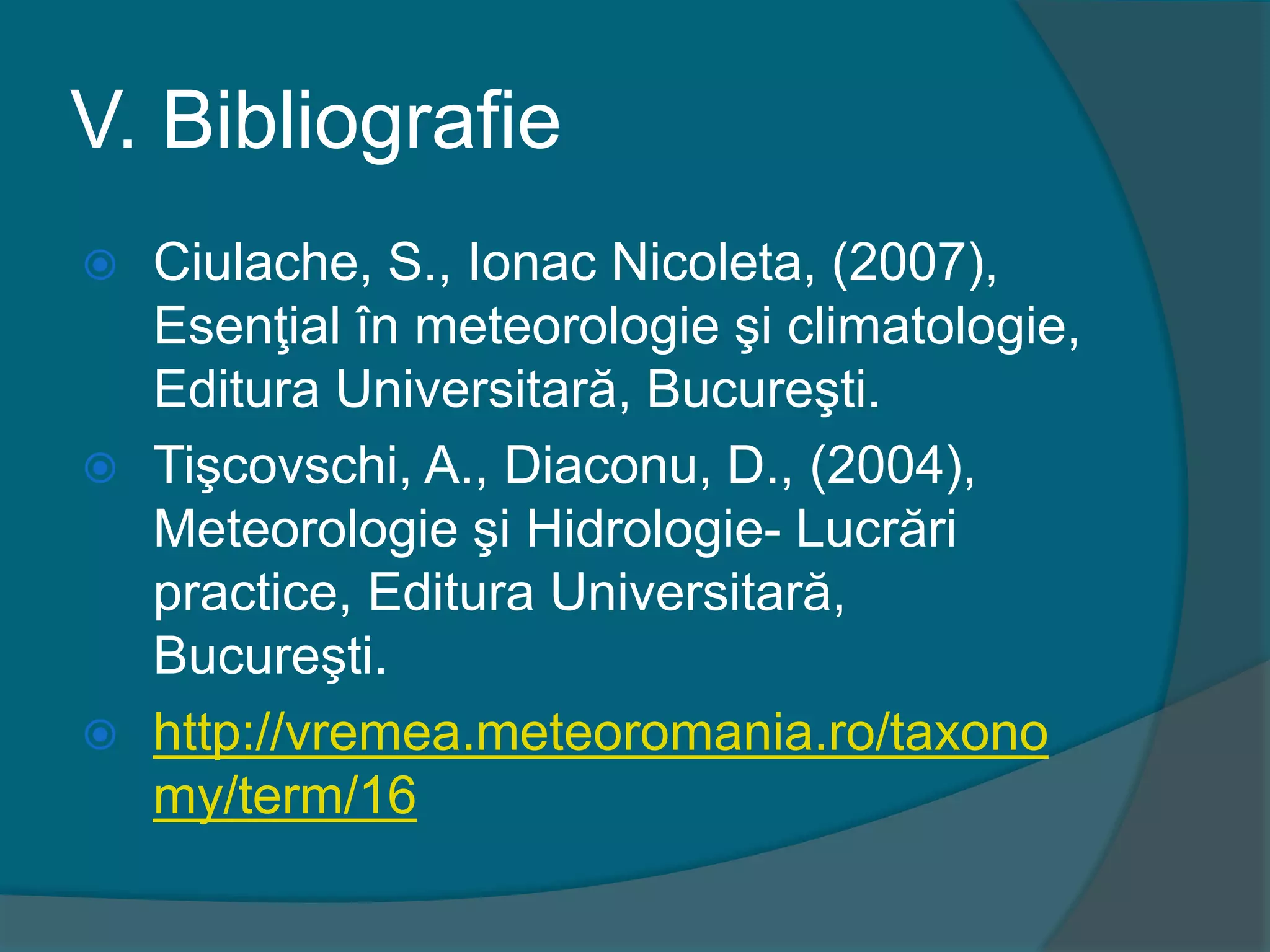 Proiect5 meteo | PPTX