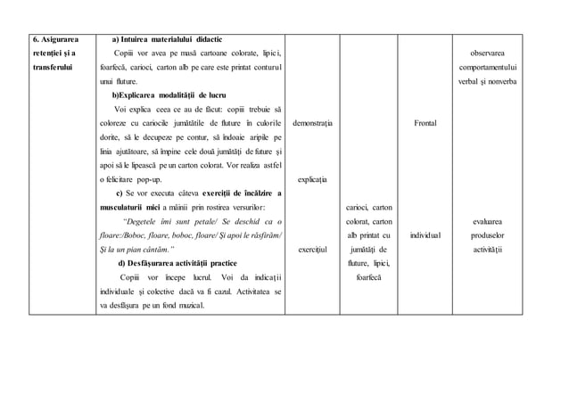 Proiect activitate integrata_insectele_ne_invata omida | DOCX