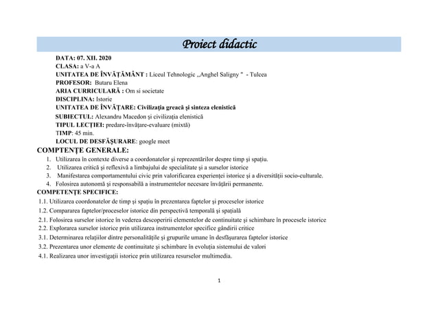 proiect_alexandru_macedon Proiect la istoria antică | DOCX