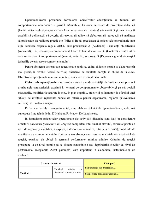 Proiectare didactica platforma (1) | PDF