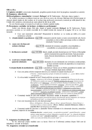 Proiect baltagul | PDF