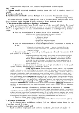 Proiect baltagul | PDF