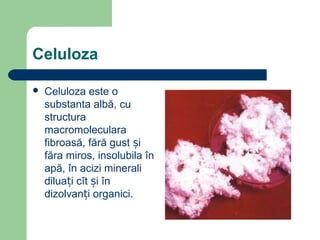 Proiect chimie , zaharidele | PPT