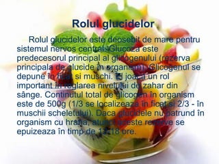 Proiect chimie , zaharidele | PPT